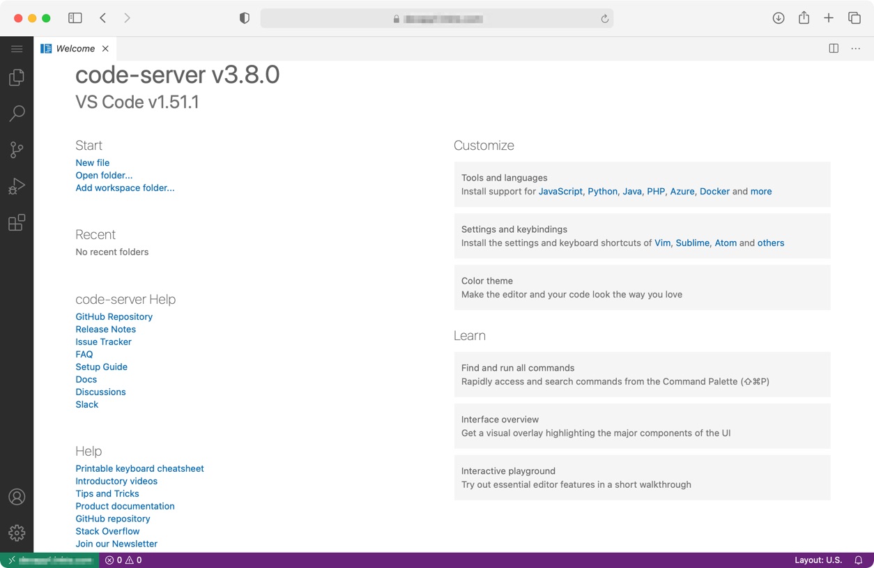 How to setup a Visual Studio Code Server on AWS - Cas Hoefman